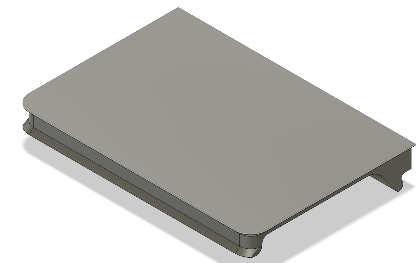 Lid for 1x1 Gridfinity bin with label by Shellgame | Download free STL ...