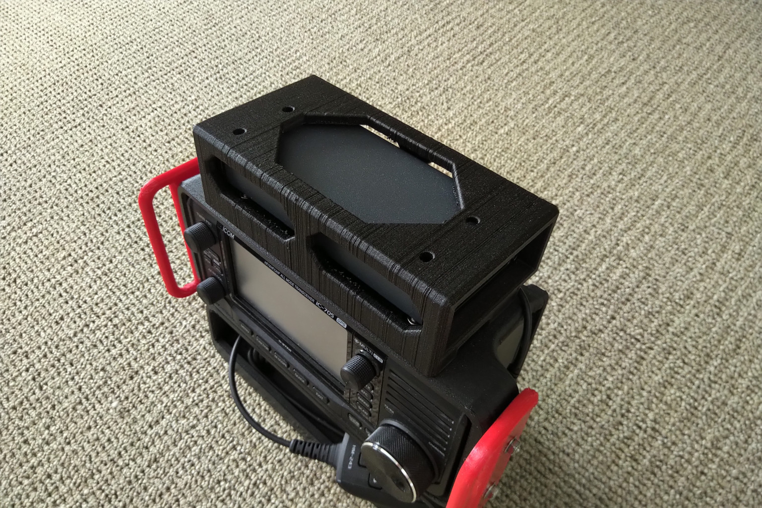 mAT-705Plus Tuner Case Add-On for ICOM IC-705 Case by HalfwitTomfoolery ...