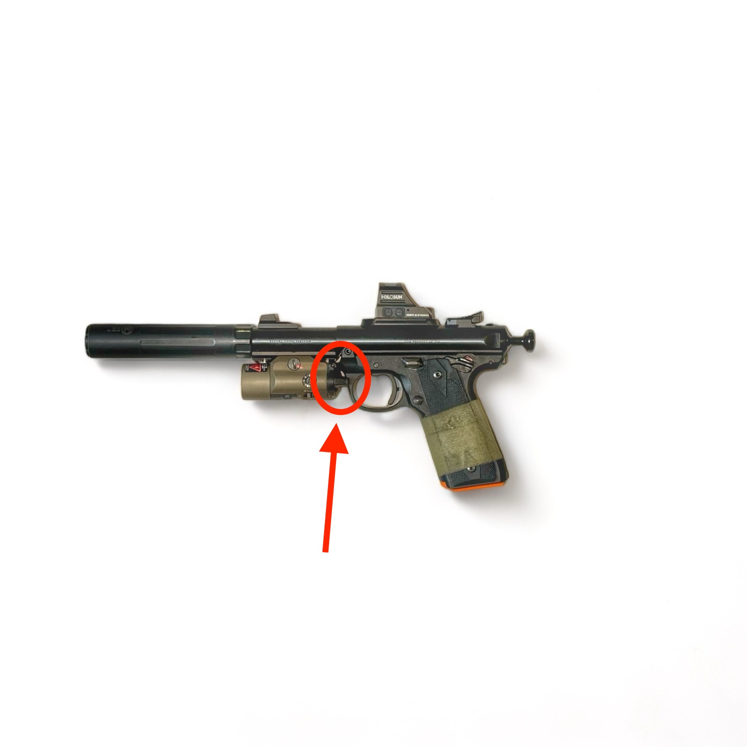 Streamlight TLR-VIR II Key for Ruger MK by 3DGearSupply | Download free ...
