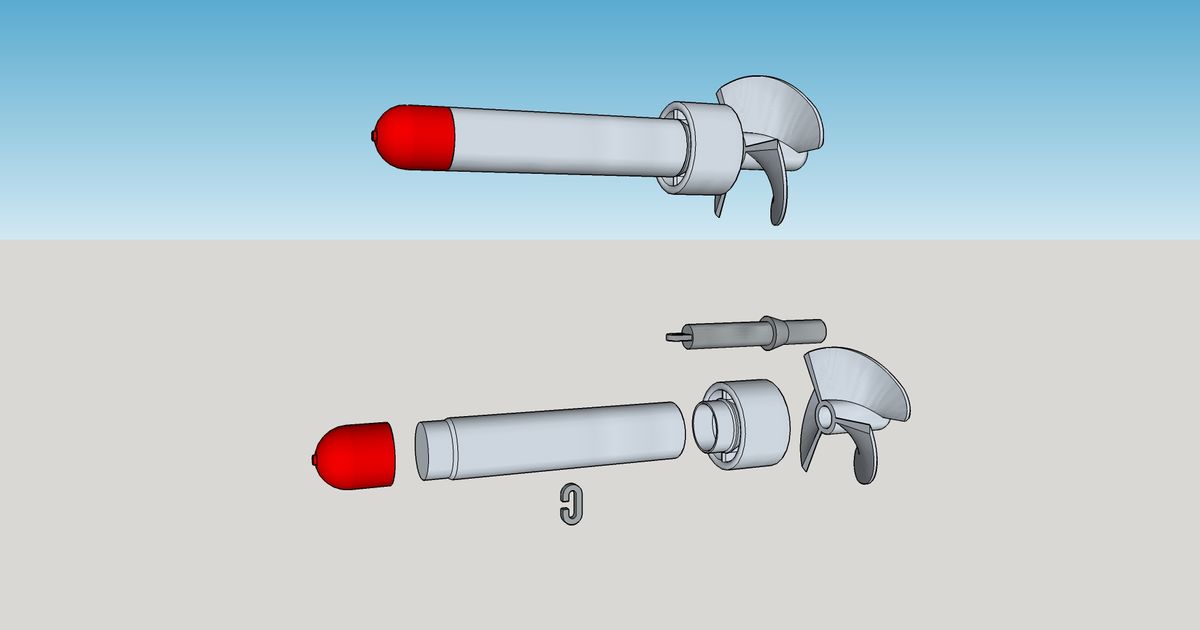 Mk IC Torpedo - Rubber Band Torpedo by Katfish Heavy Industries ...