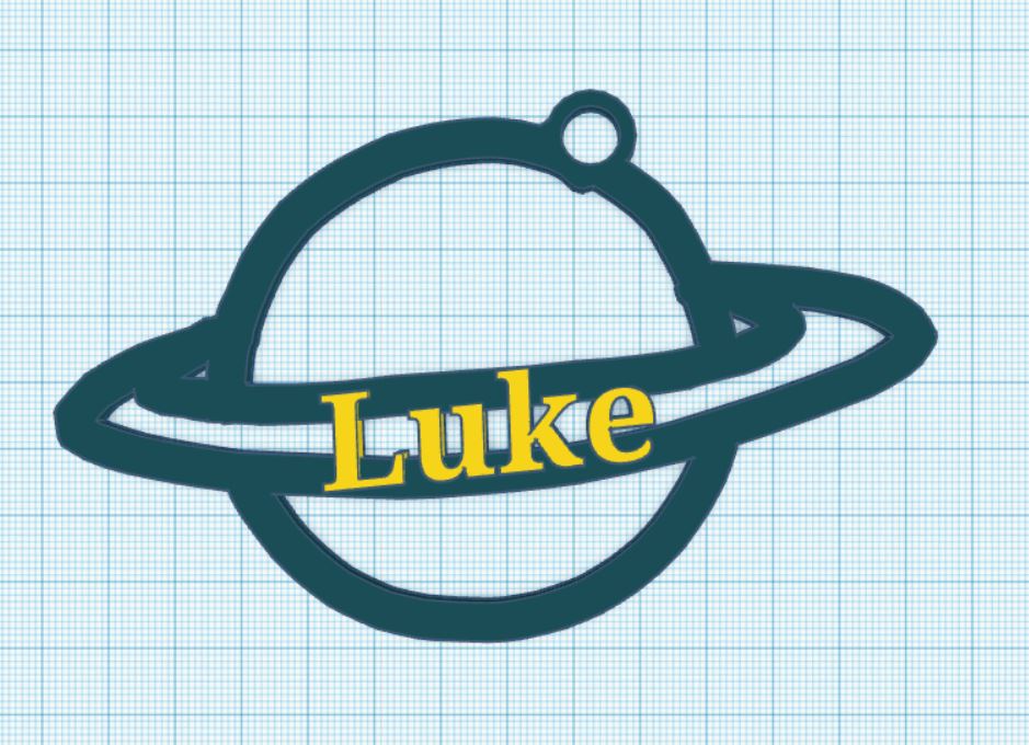 Renee Space Keychain by Space_Gal | Download free STL model ...