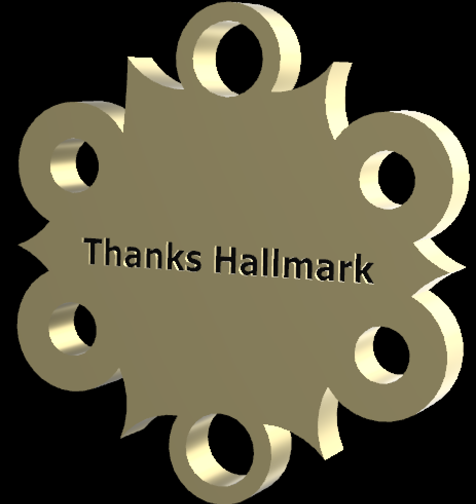 Hallmark Ornament Year by Chris Cronan | Download free STL model ...