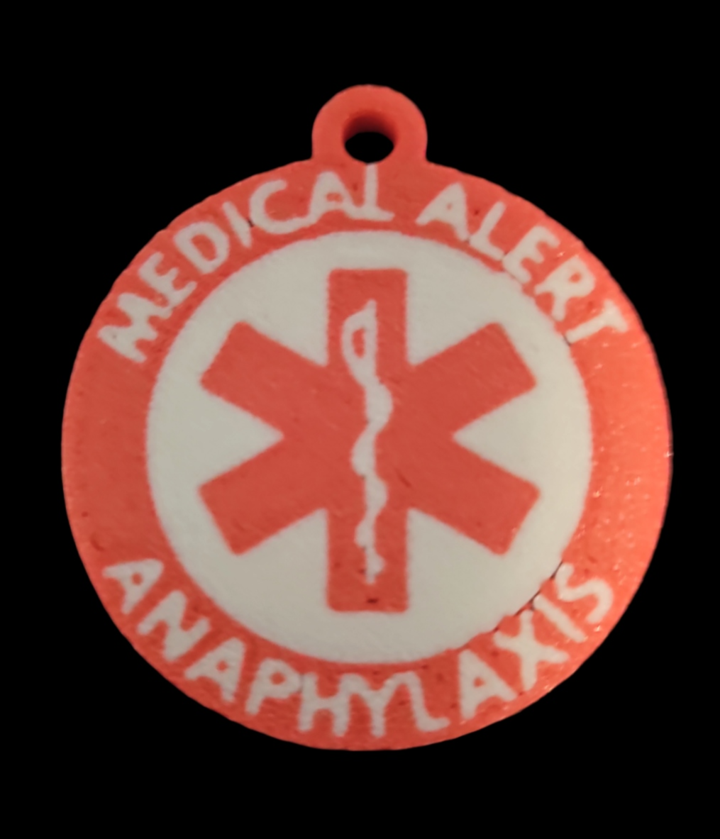Medical Anaphylaxis Tag por 3DKP | Descargar modelo STL gratuito ...