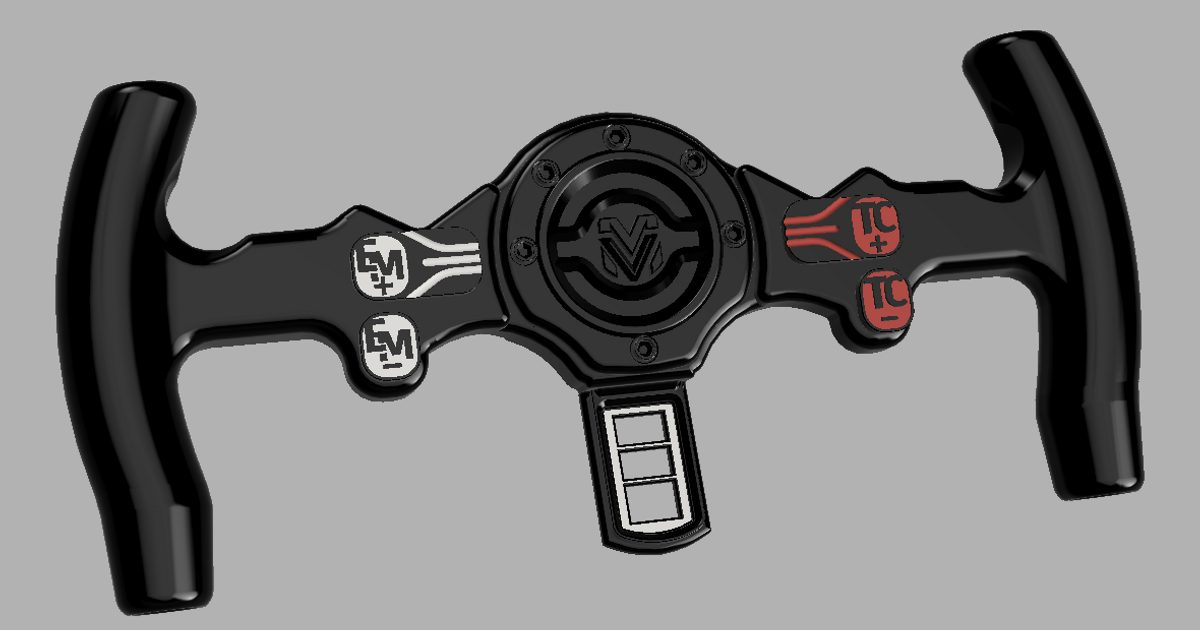 Logitech G29 steering wheel Mod por emazzarol | Descargar modelo STL ...