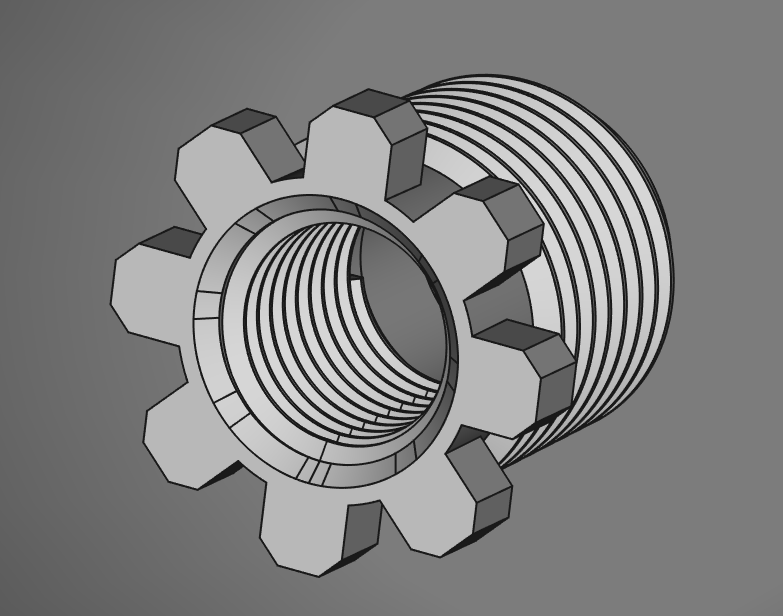 NPT Threaded Reducer Bushing von Thing Werks | Kostenloses STL-Modell ...