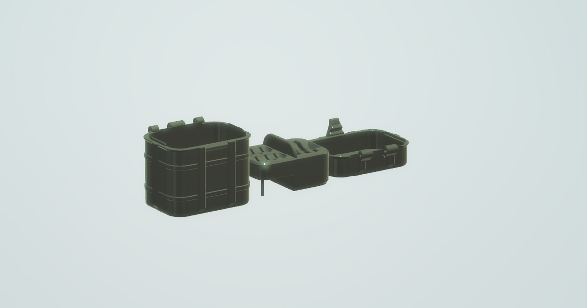 SD Card Container by Kujav | Download free STL model | Printables.com