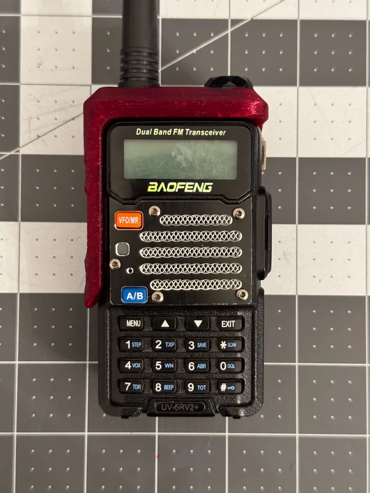 Baofeng UV-5R Button Guard by tmealy | Download free STL model ...