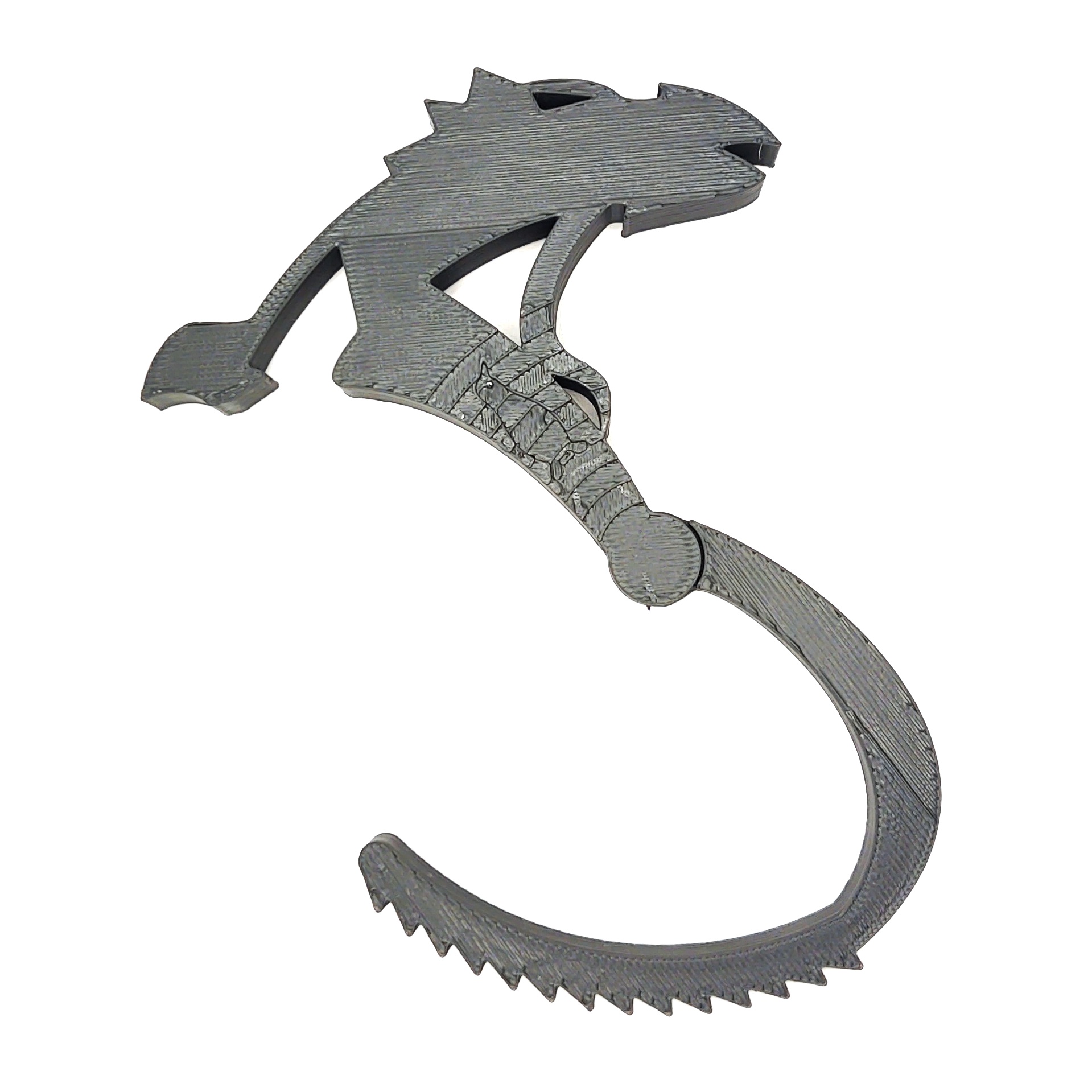 Cable Dragon - Print In Place Ratcheting Cable Cuff by Dork Design ...