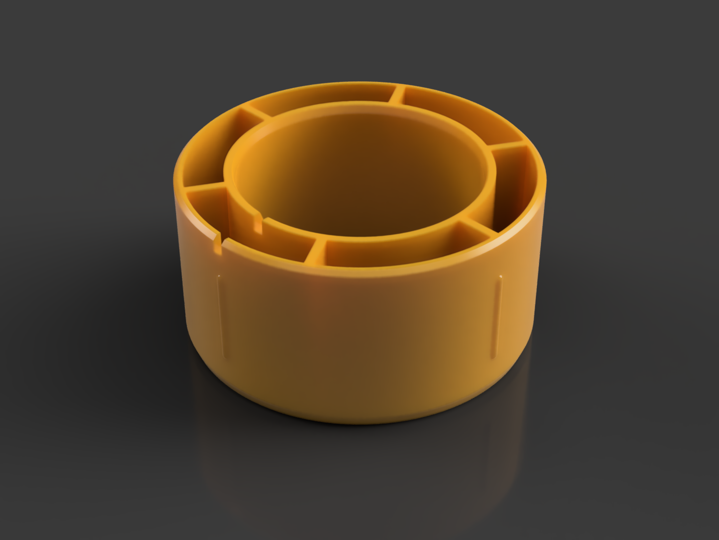 Polymaker 500g spool to Bambu spool adapter by Colin Kerrigan ...