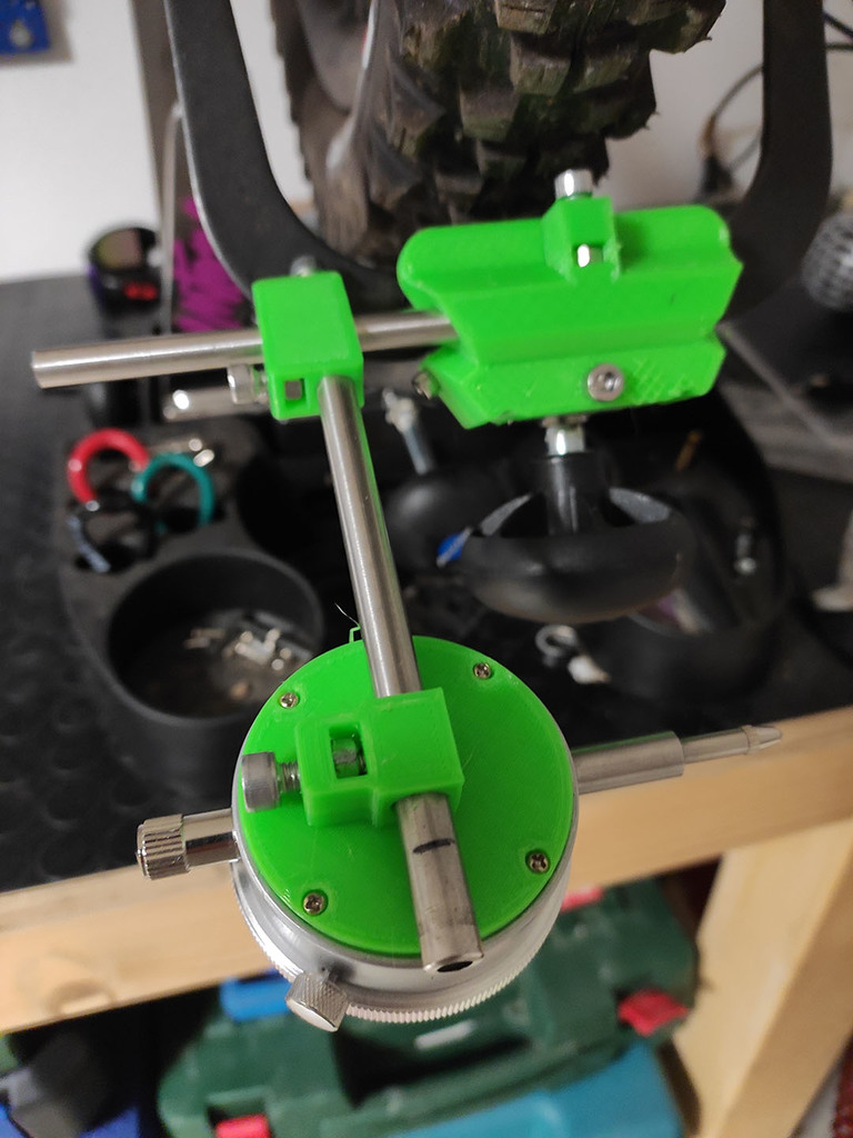 Dial indicator bracket for Parktool truing stand by Daniele | Download ...