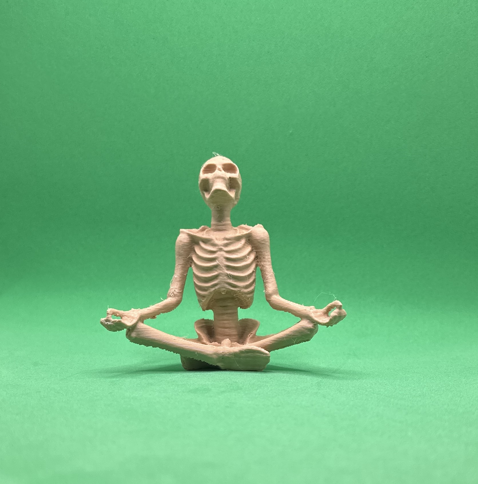 Three Skeletons Doing Yoga by LaurentG | Download free STL model ...