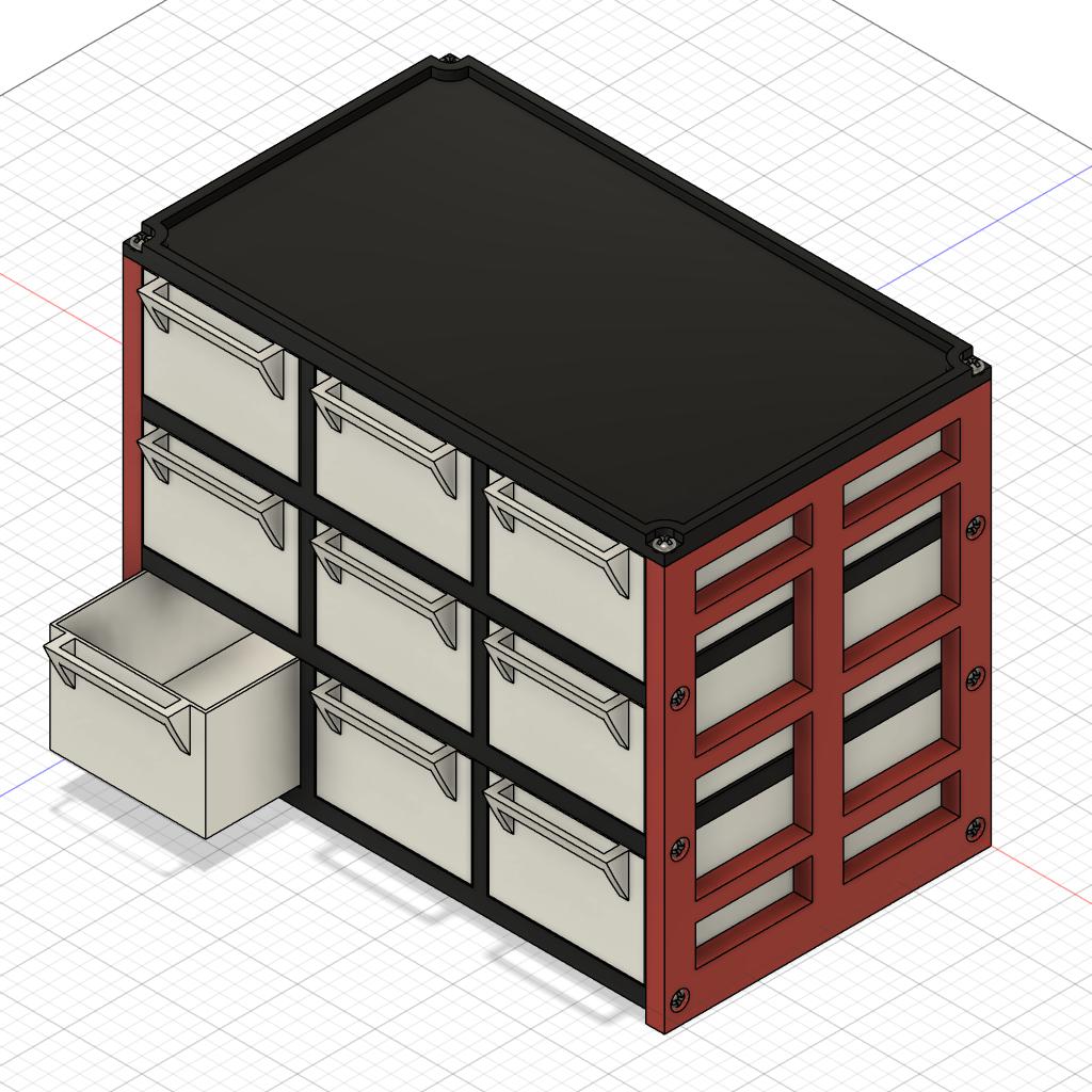 Multi Drawer Organizer by TriDee Design | Download free STL model ...