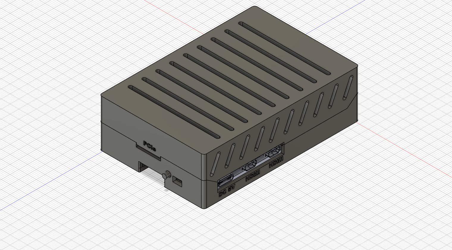 Raspberry Pi 5 Case by Moe Stone | Download free STL model | Printables.com