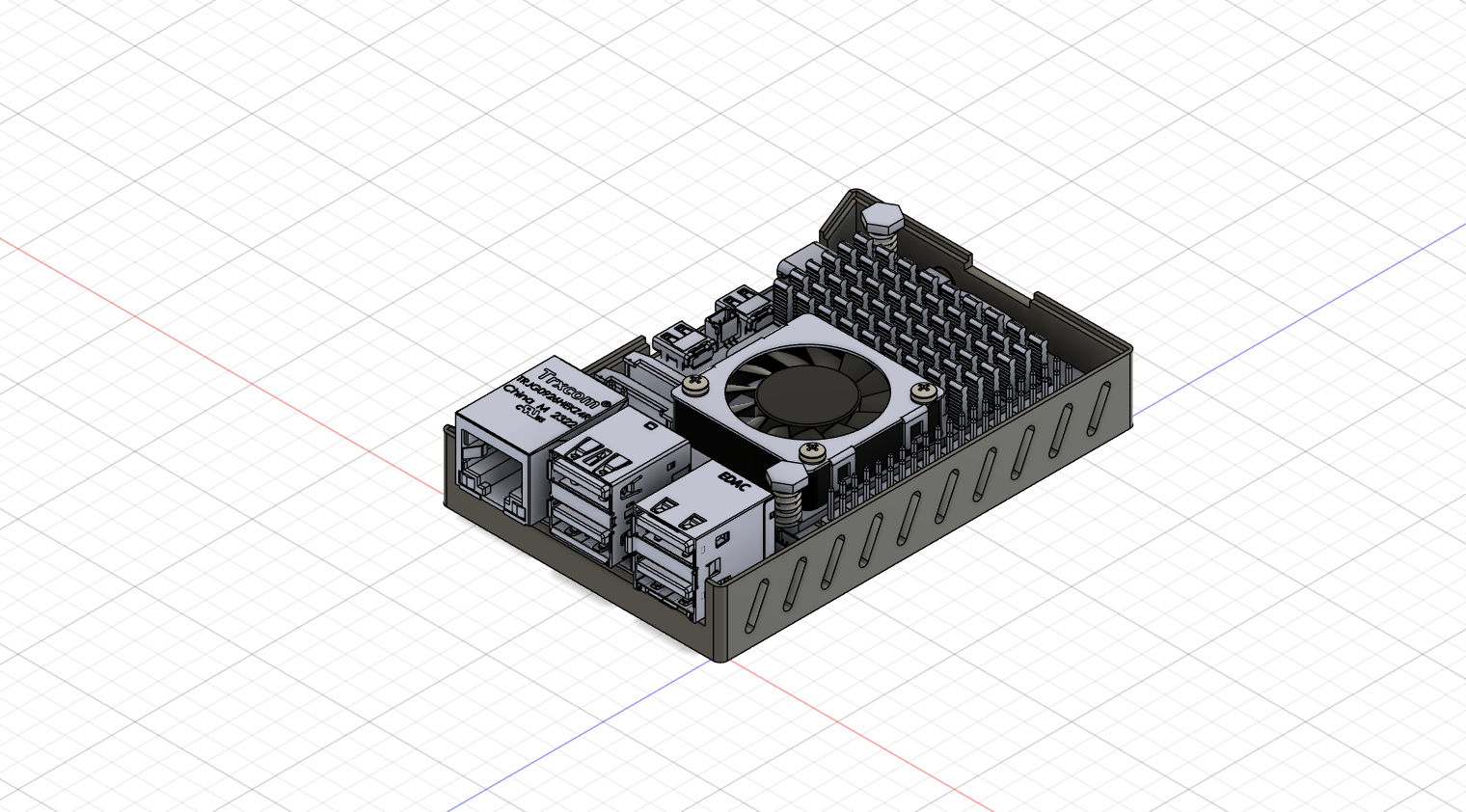 Raspberry Pi 5 Case by Moe Stone | Download free STL model | Printables.com