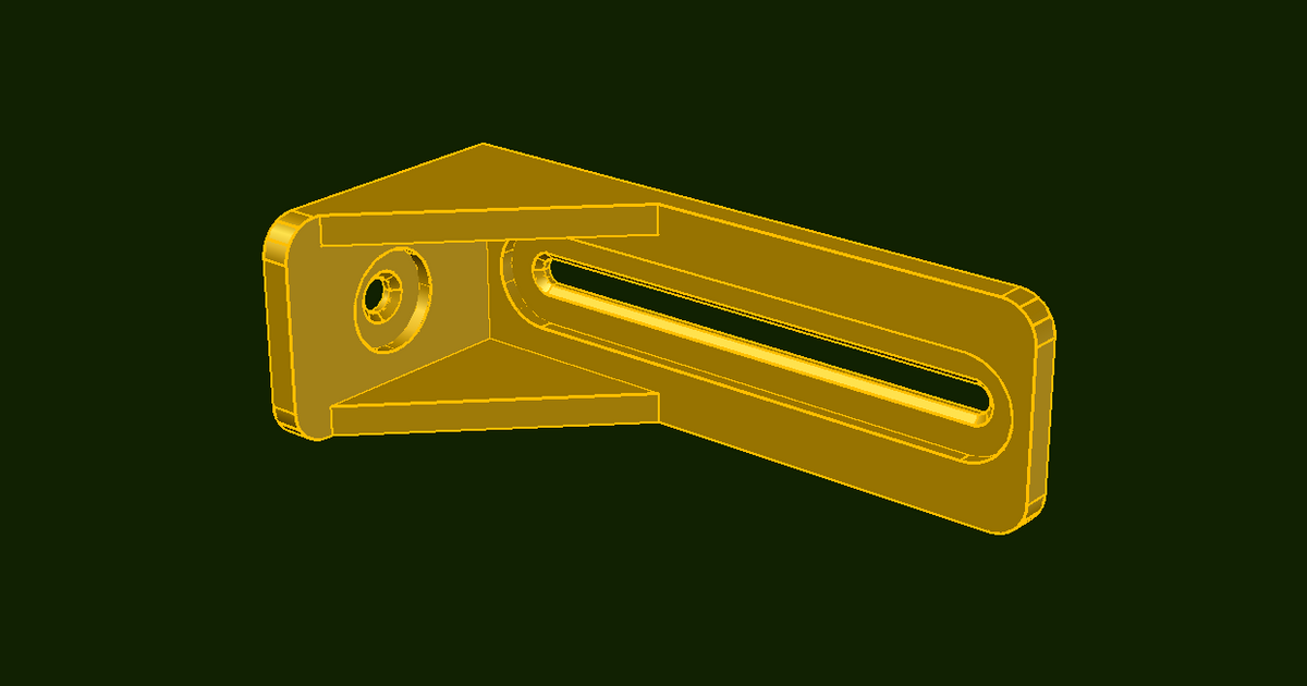 Sliding angle bracket by Piotr Kamycki | Download free STL model ...
