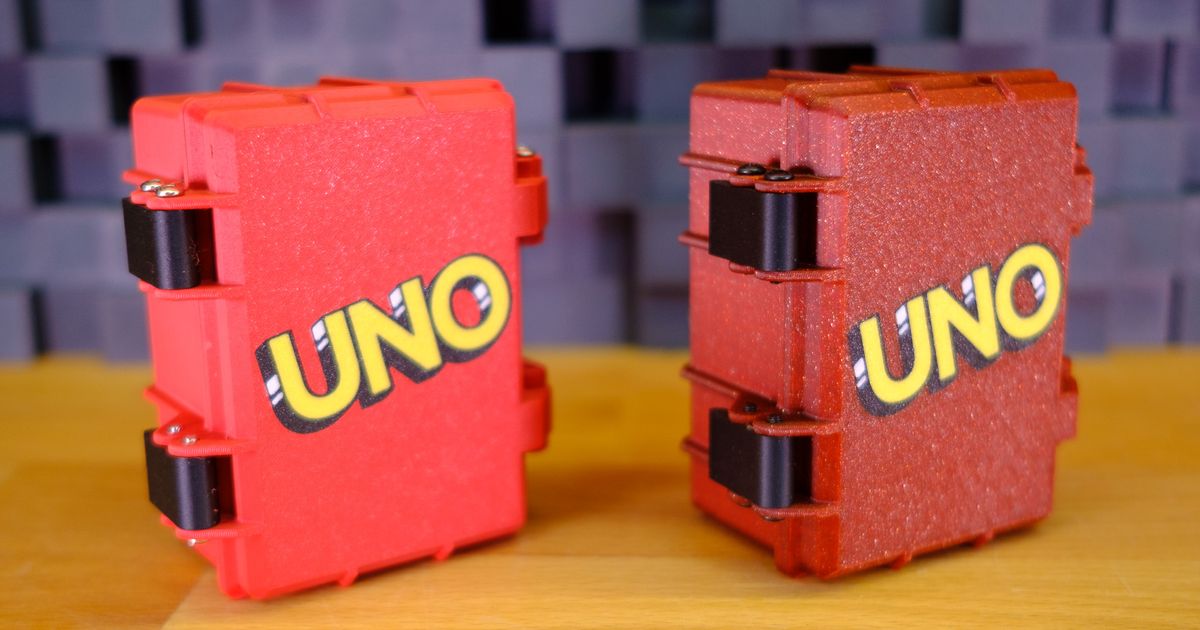 Uno Rugged Box with Logo par Mark Rhodes | Boutique Printables