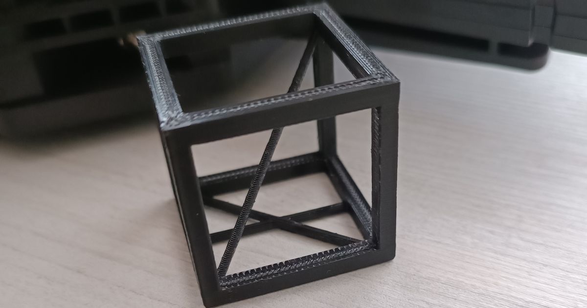 Cube model for stereometry (visualization) by Tirin Silvermoon ...