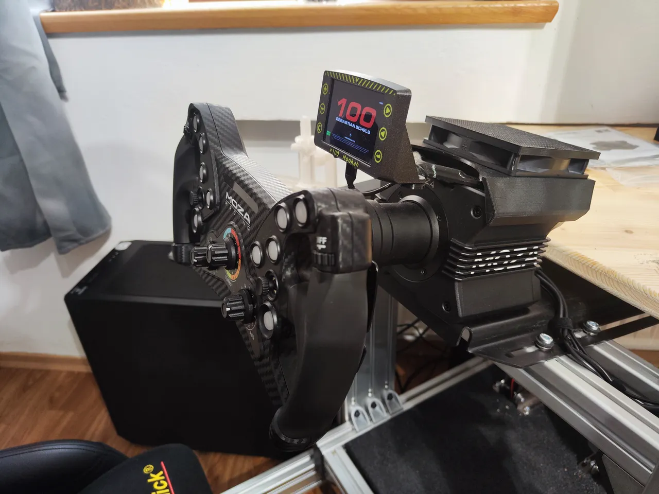 120mm Fanmount for Moza R9 - Remix by Sebastian Schels | Download free ...