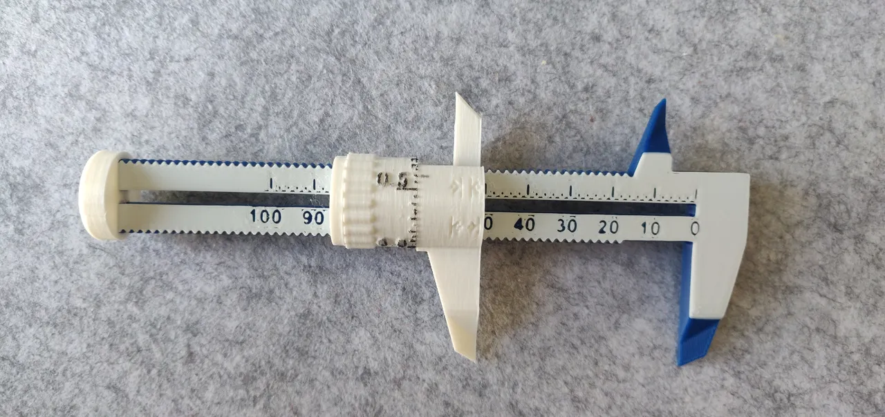 Left Handed Calipers 0.05mm resolution by rb Download free STL model Printables
