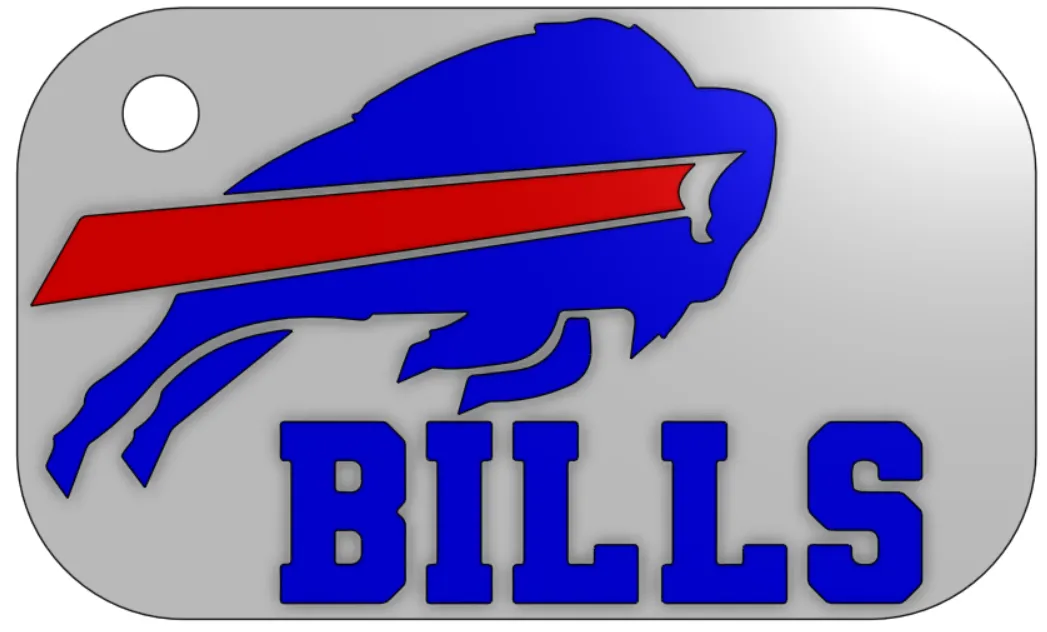 Bills Keychain by Gjoopa | Download free STL model | Printables.com