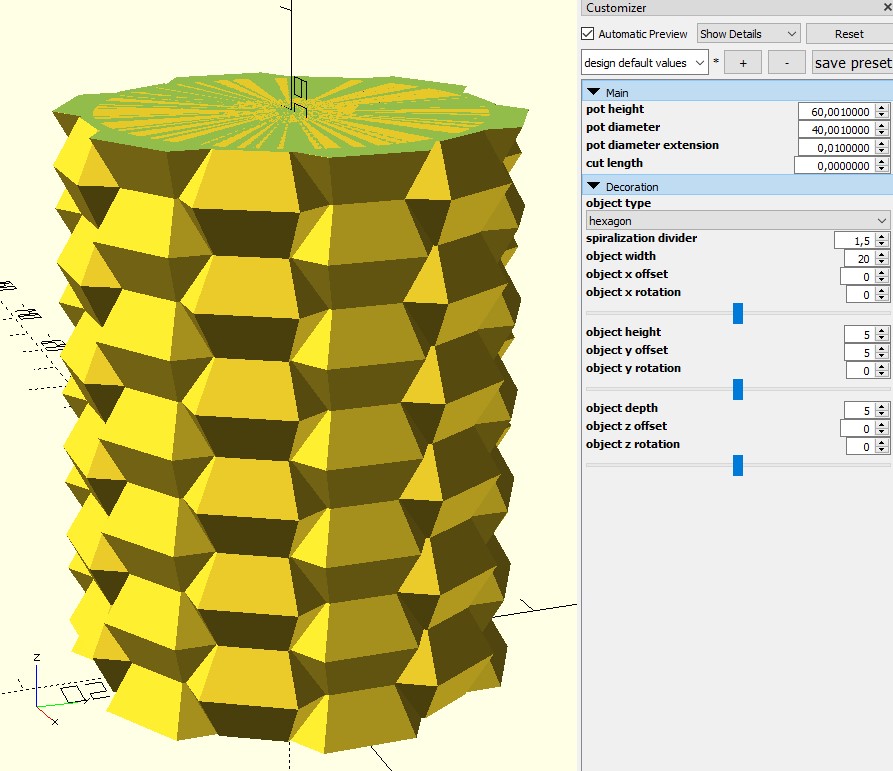 Upavgen - Ultimate pot and vase generator by Roman S. | Download free ...