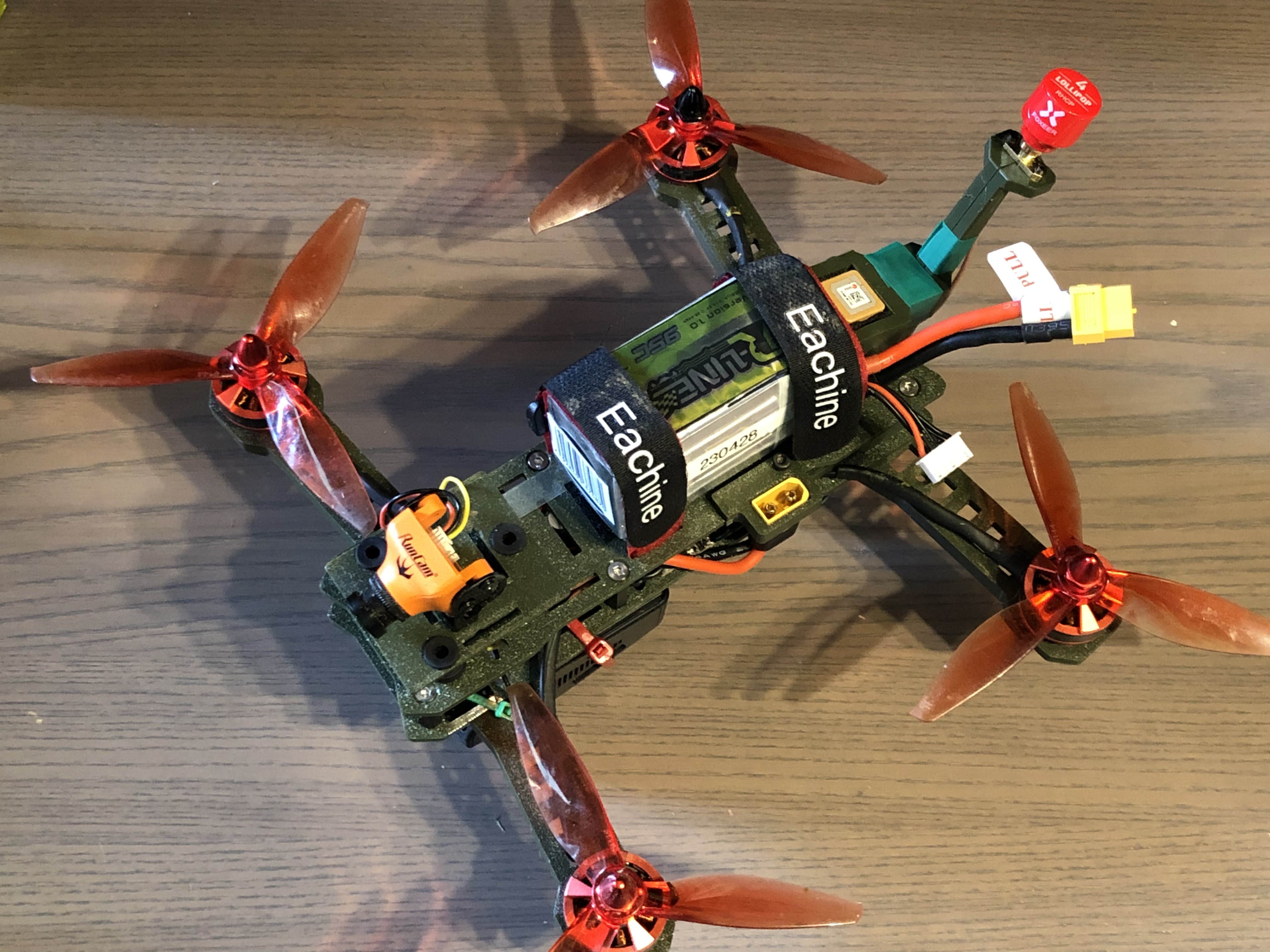 VTX+GPS antenna holder for Peon 230 drone by Maxim Shchetynin ...