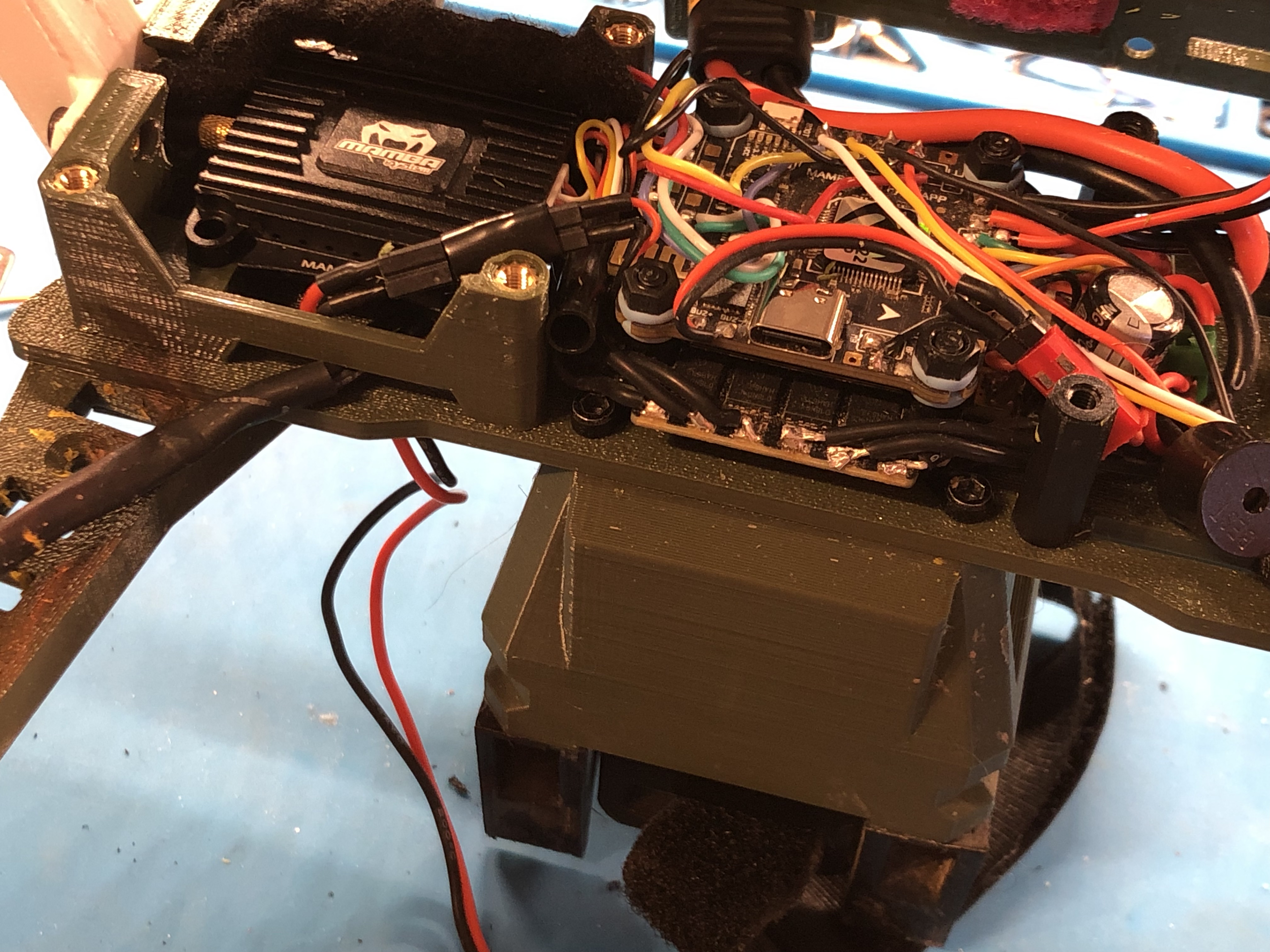 VTX+GPS antenna holder for Peon 230 drone by Maxim Shchetynin ...