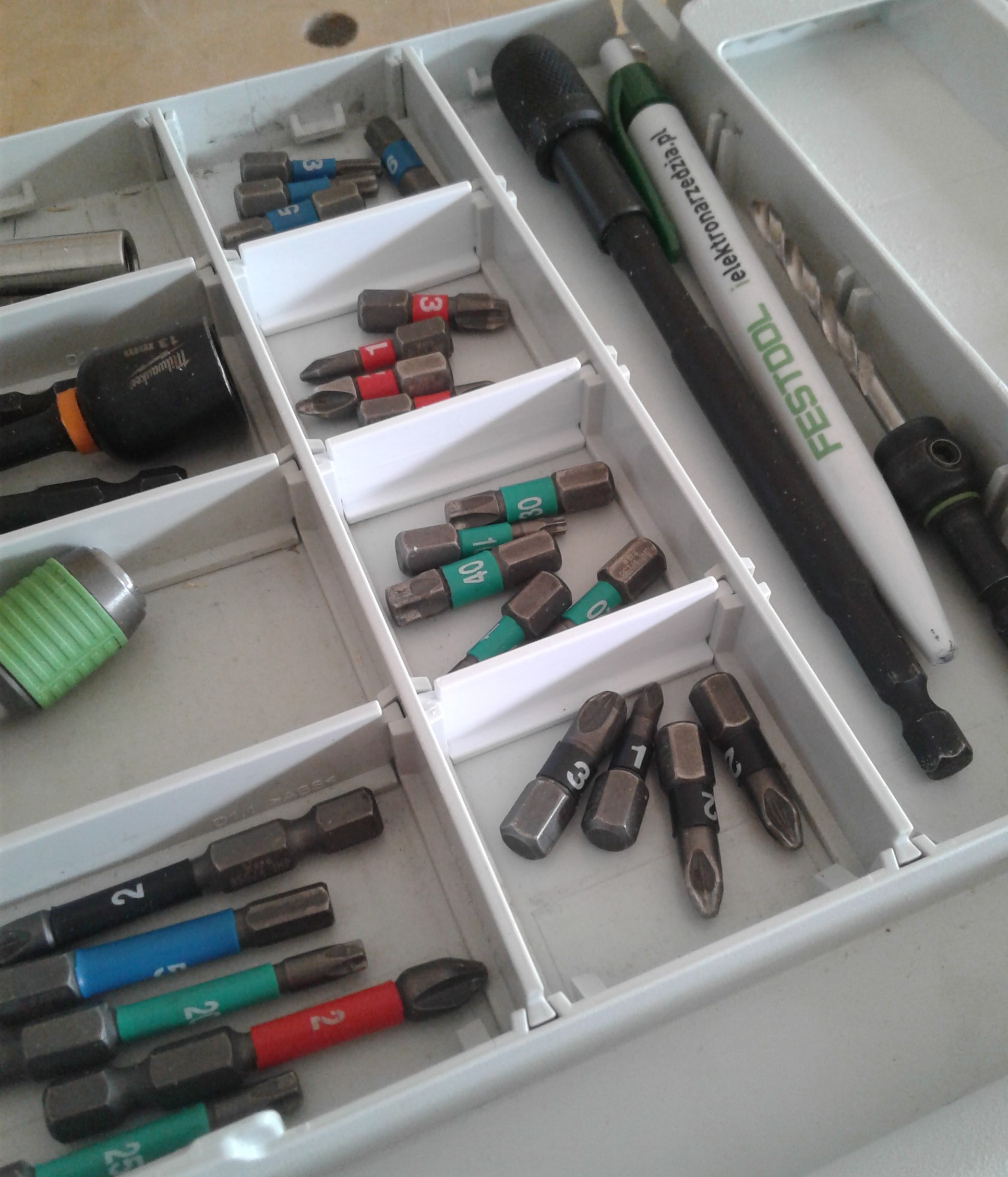 Small Partition for Tanos / Festool systainer SYS3 DF M 137 / M 187 by ...