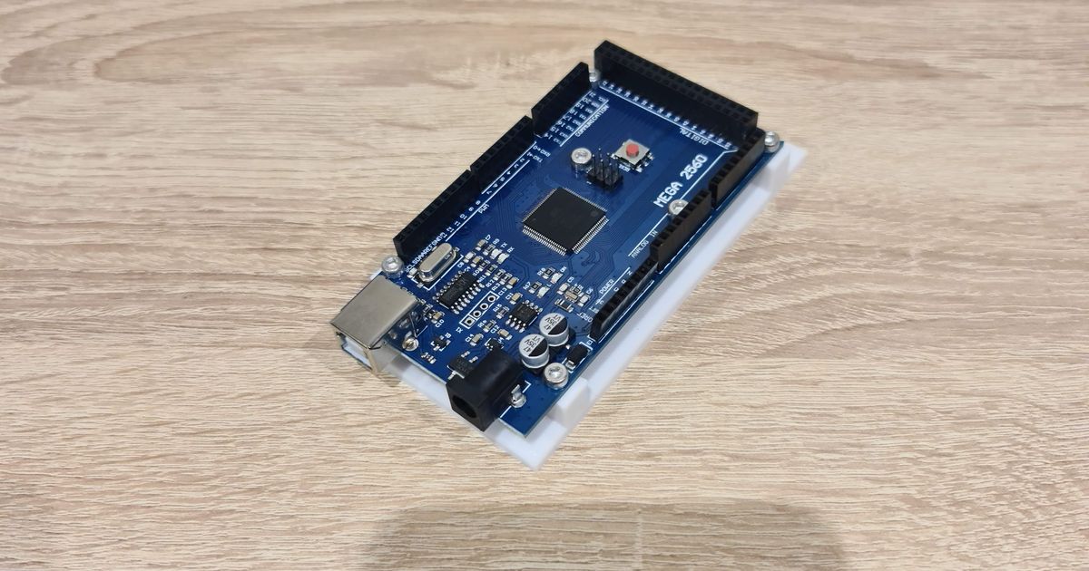 SOPORTE PLACA ARDUINO MEGA2560 por Andoni1355 | Descargar modelo STL ...