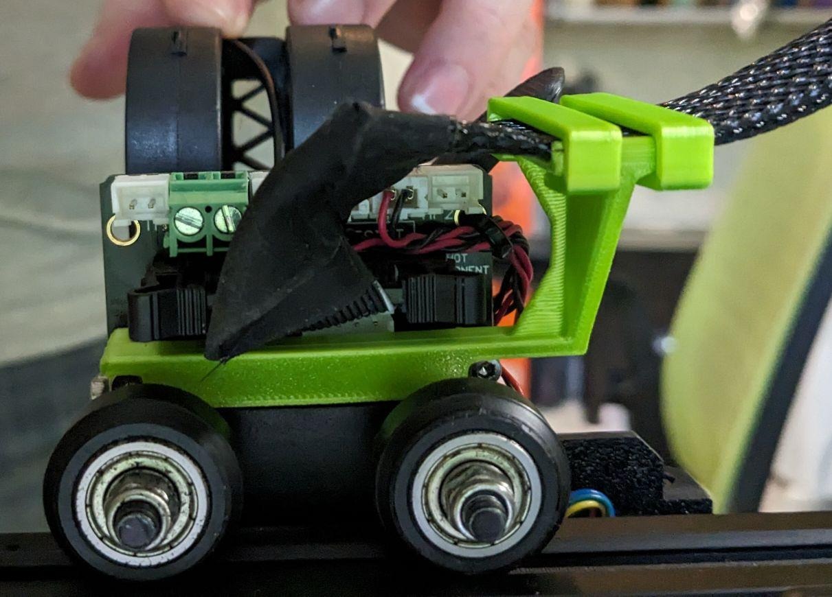 NBR Ender 3 S1/Pro Easy Cable Clip by jackmanbob | Download free STL ...