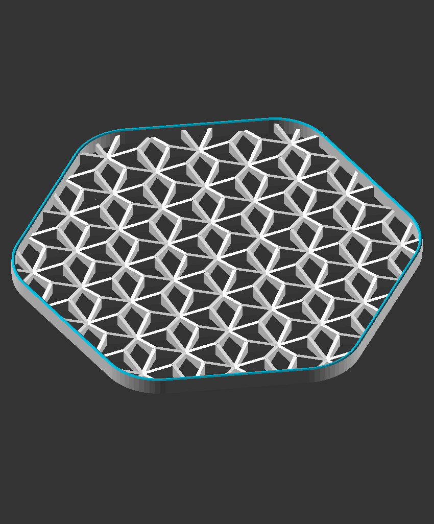 Doppel-Tri-Coaster by Jack | Download free STL model | Printables.com