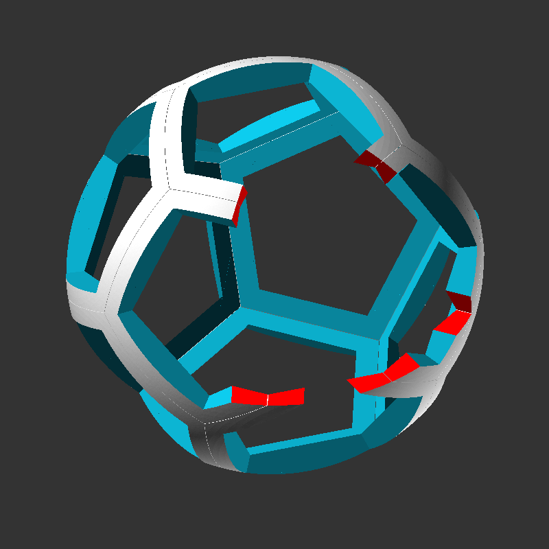 Penrose Dodecahedron ball by Jack | Download free STL model ...