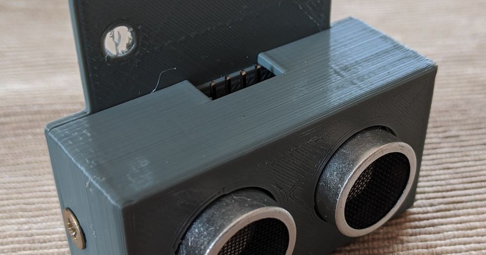 HC-SR04 Ultrasonic sensor case by Marek | Download free STL model ...