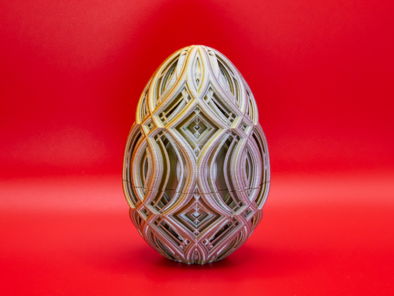 Wavy Kaleidoscope Easter Egg by Dazus K | Download free STL model ...