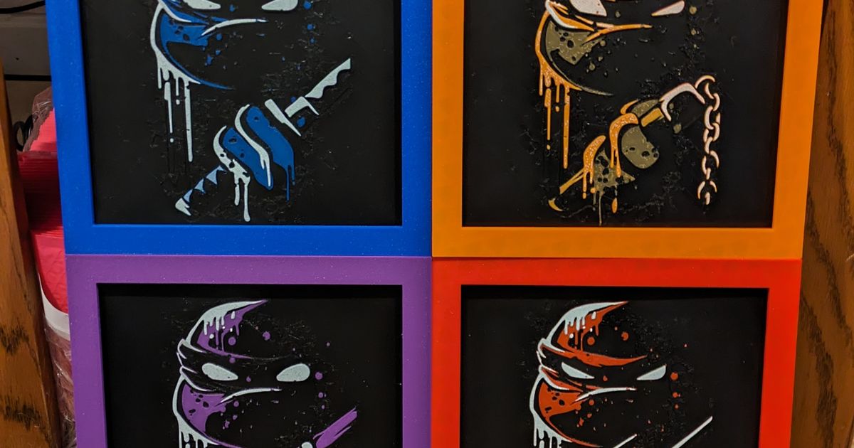 190mm Hueforge Interlocking Frame by Bombsurace | Download free STL ...