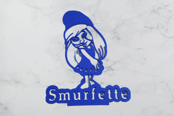2D Smurfette by V3Dprint | Download free STL model | Printables.com