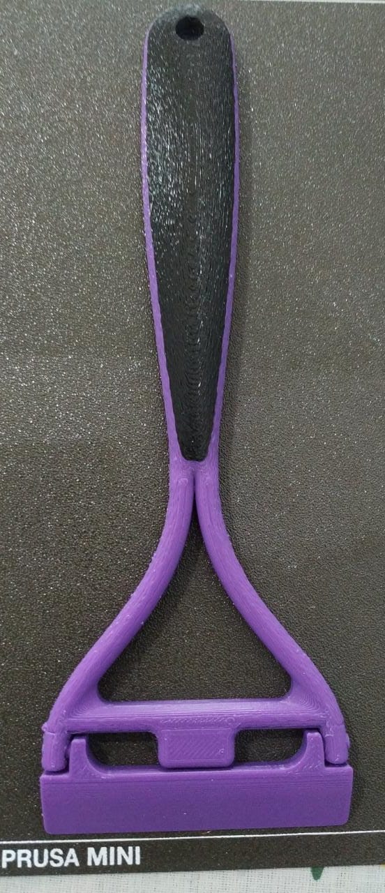 Scraper for Prusa Mini Build Plate by Juan Schiavoni | Download free ...