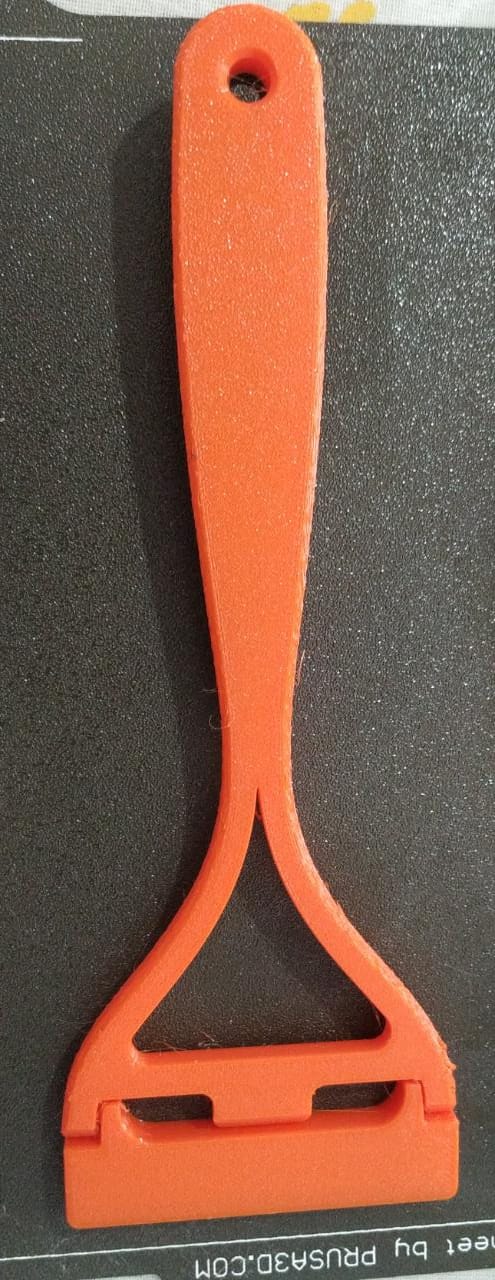 Scraper for Prusa Mini Build Plate by Juan Schiavoni | Download free ...