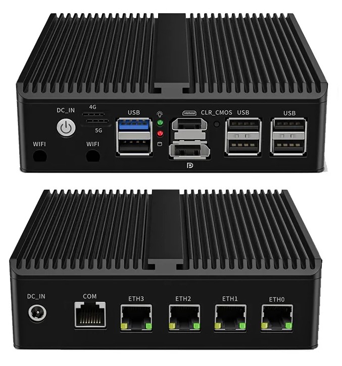 Drive Bay Fanless N100 mini PC mount (HP Microserver upgrade) by Liam ...