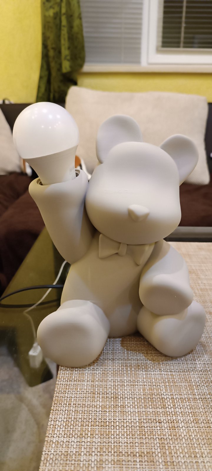 Adapter/lock nut for TEDDY BEAR DESK LAMP by DexMoto | Download free ...