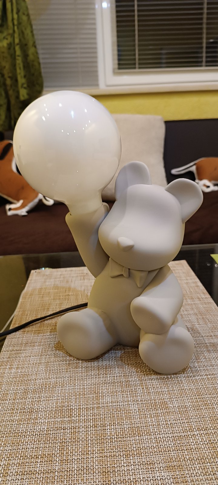 Adapter/lock nut for TEDDY BEAR DESK LAMP by DexMoto | Download free ...