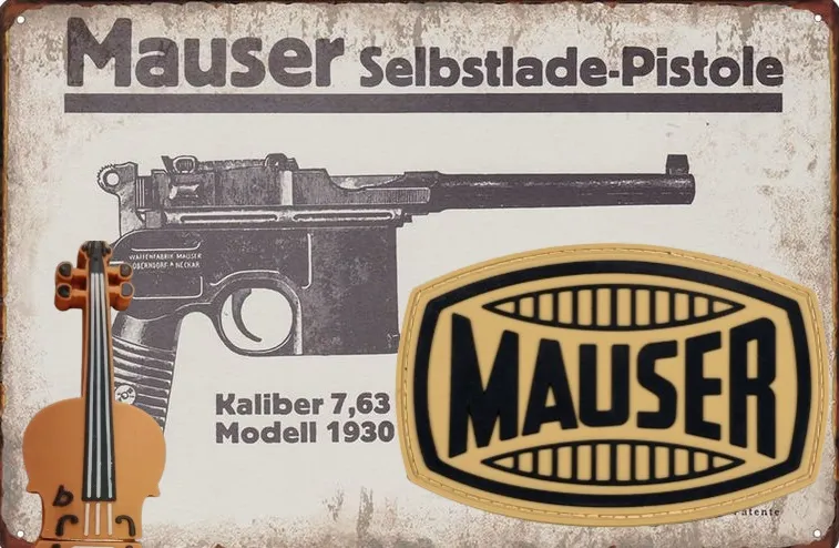 MAUSER Logo by Mgr. Pavel Krist | Download free STL model | Printables.com