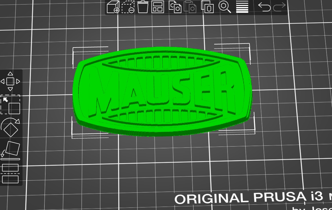 MAUSER Logo by Mgr. Pavel Krist | Download free STL model | Printables.com