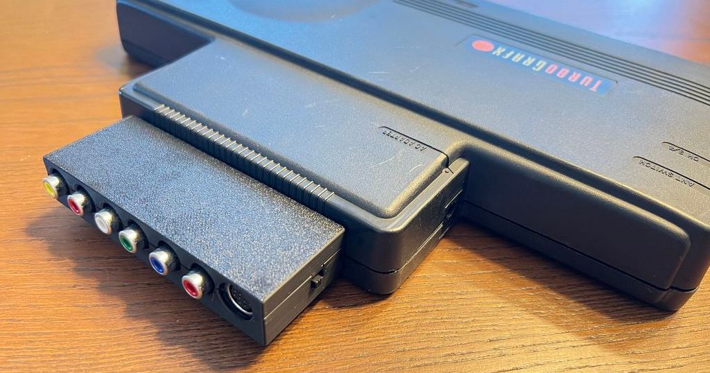 PC Engine TurboGrafx 16 AV Booster Adapter Shell by Guybrush T ...