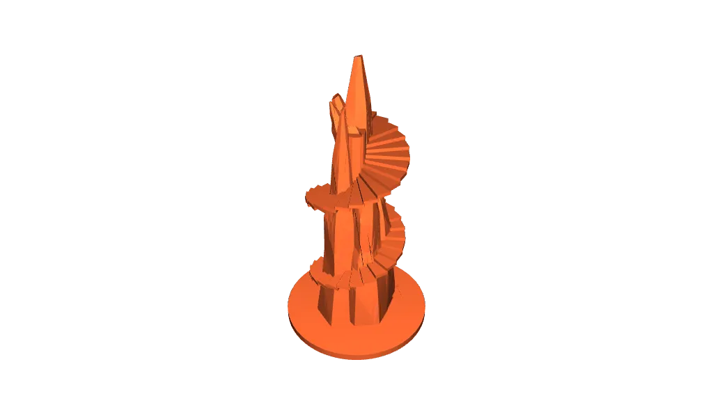 Spiral Stand by BryanTallonn | Download free STL model | Printables.com