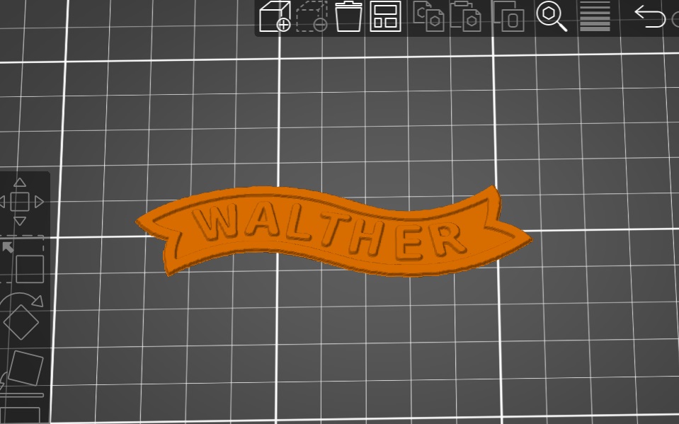 WALTHER logo by Pavel Krist | Download free STL model | Printables.com