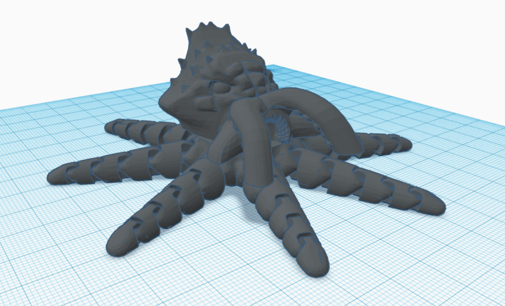 Articulated Kraken by Henry | Download free STL model | Printables.com