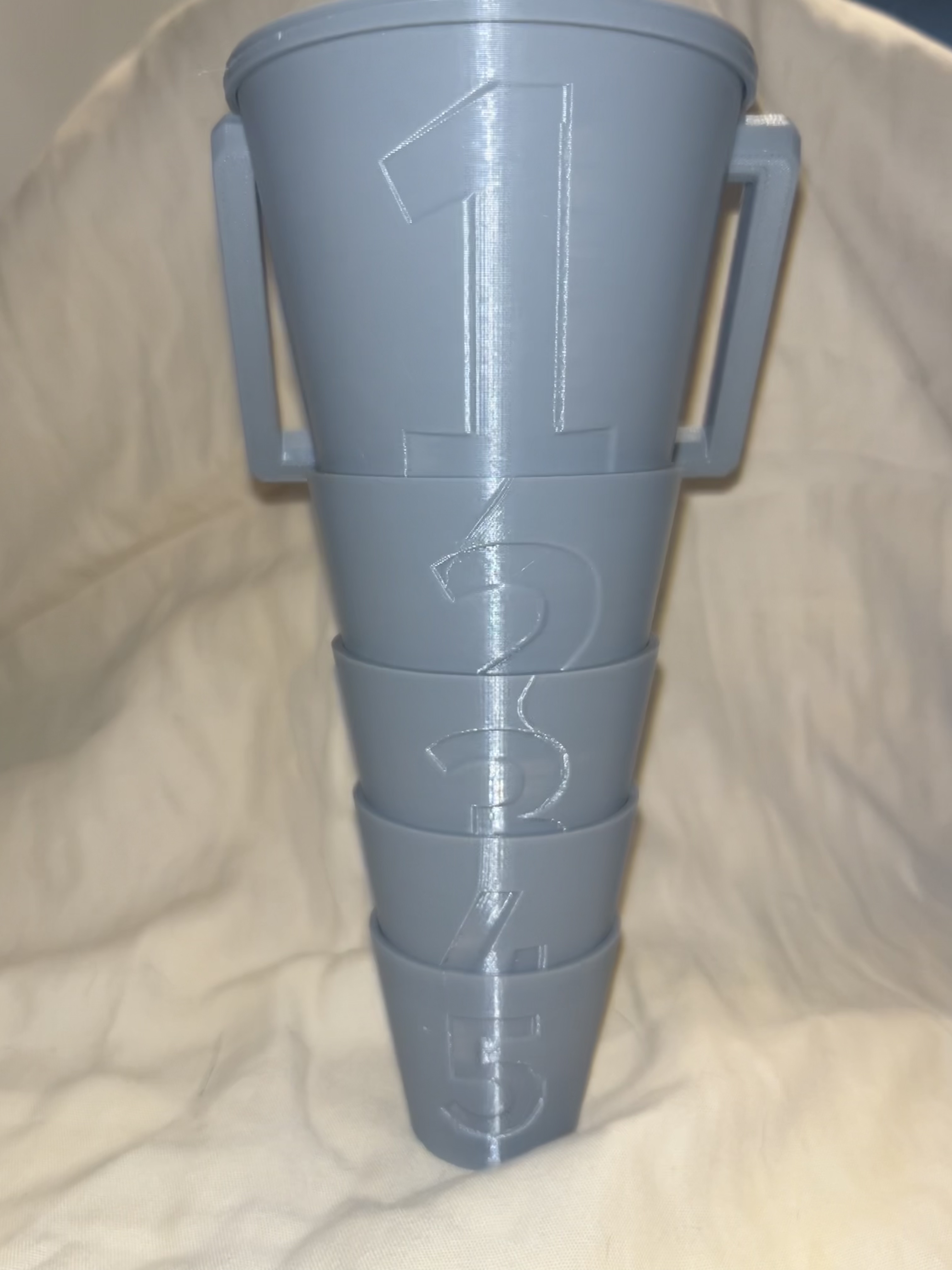 Nesting Toy Buckets by Manamanom | Download free STL model | Printables.com