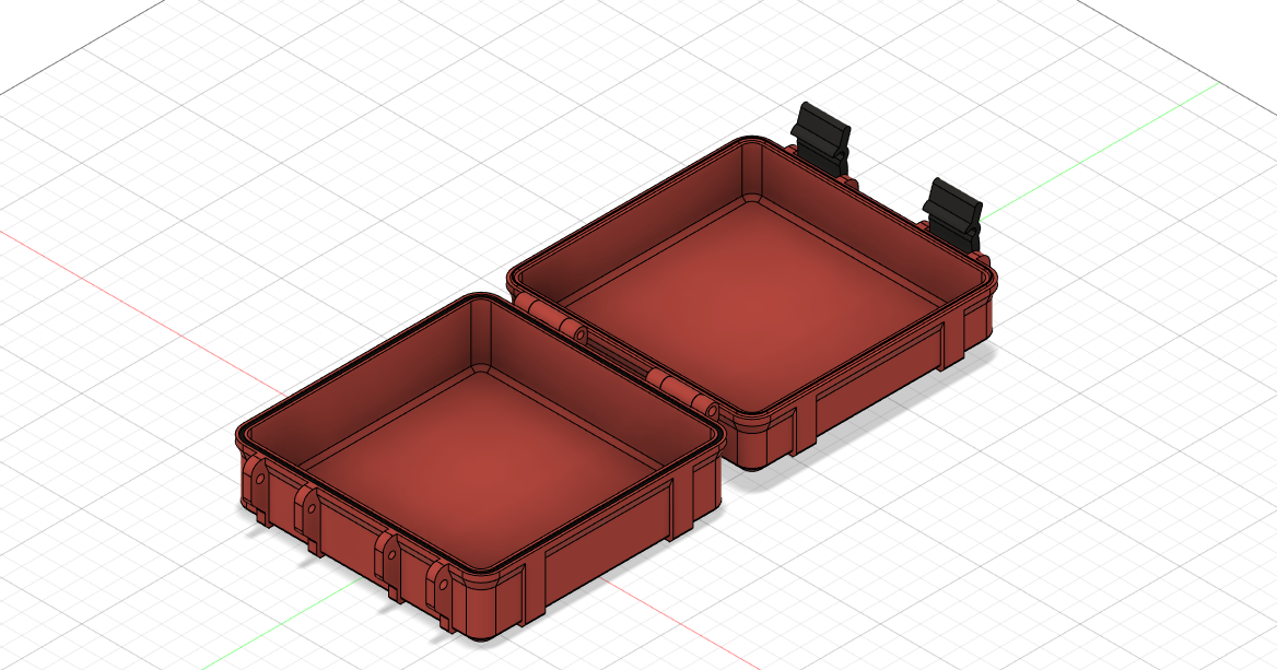 120x120x54 Rugged Box by Step1makeart | Download free STL model ...