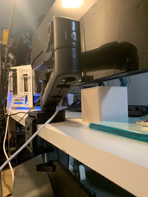 Monitor Arm Mount by UDA_MKT | Download free STL model | Printables.com